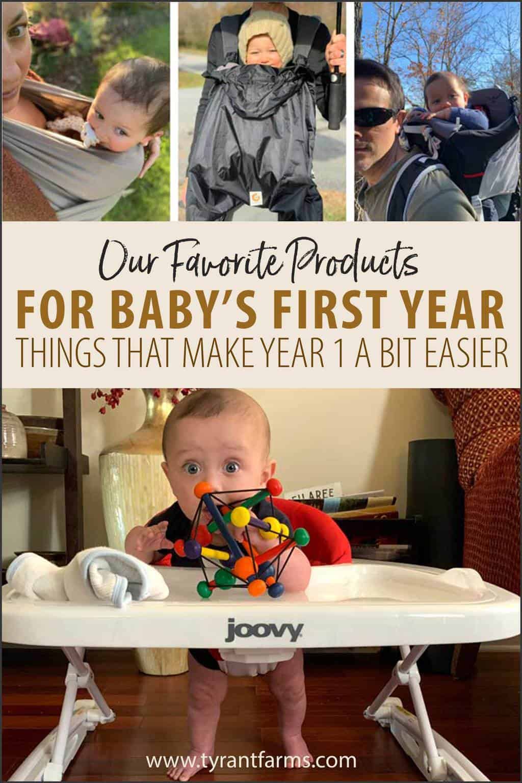 Top 17 products for first year babies - Tyrant Farms