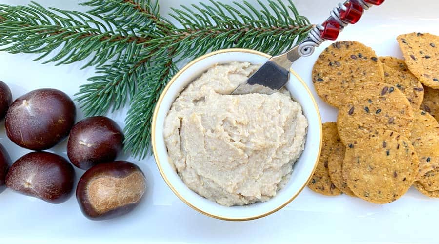 Chestnut spread (or mash) infused with spruce needles - Tyrant Farms