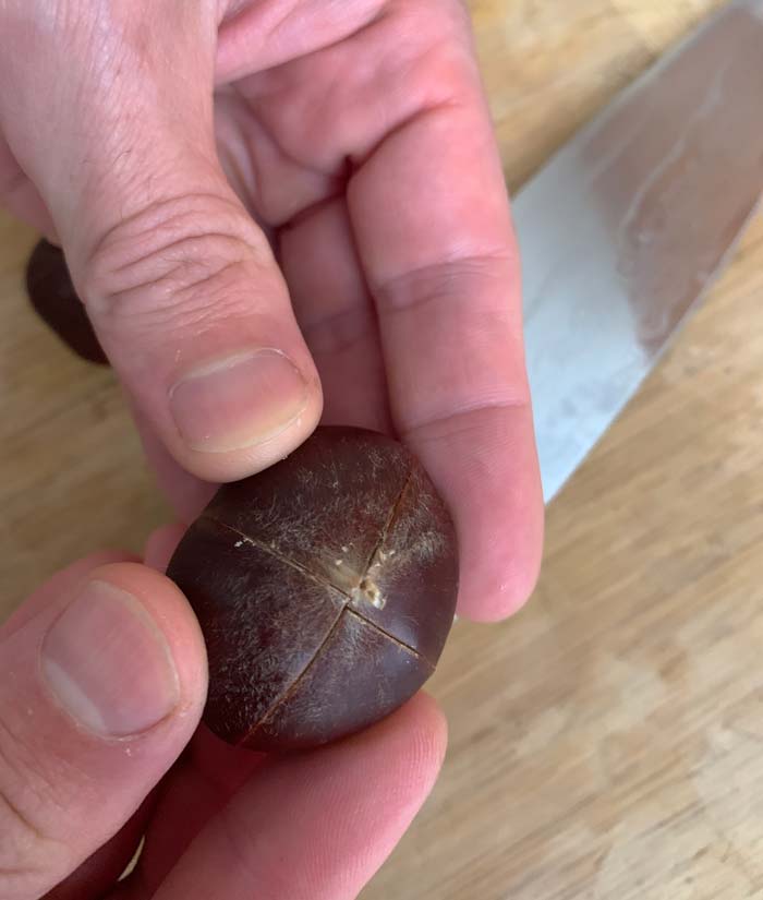 How to roast perfect chestnuts on your stovetop in 20 minutes! - Tyrant ...