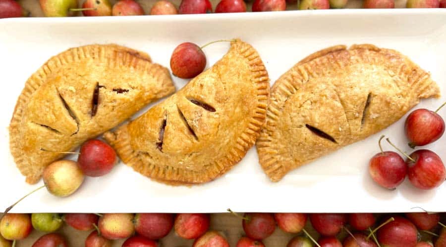Crabapple hand pies - maple sweetened & whole wheat! - Tyrant Farms